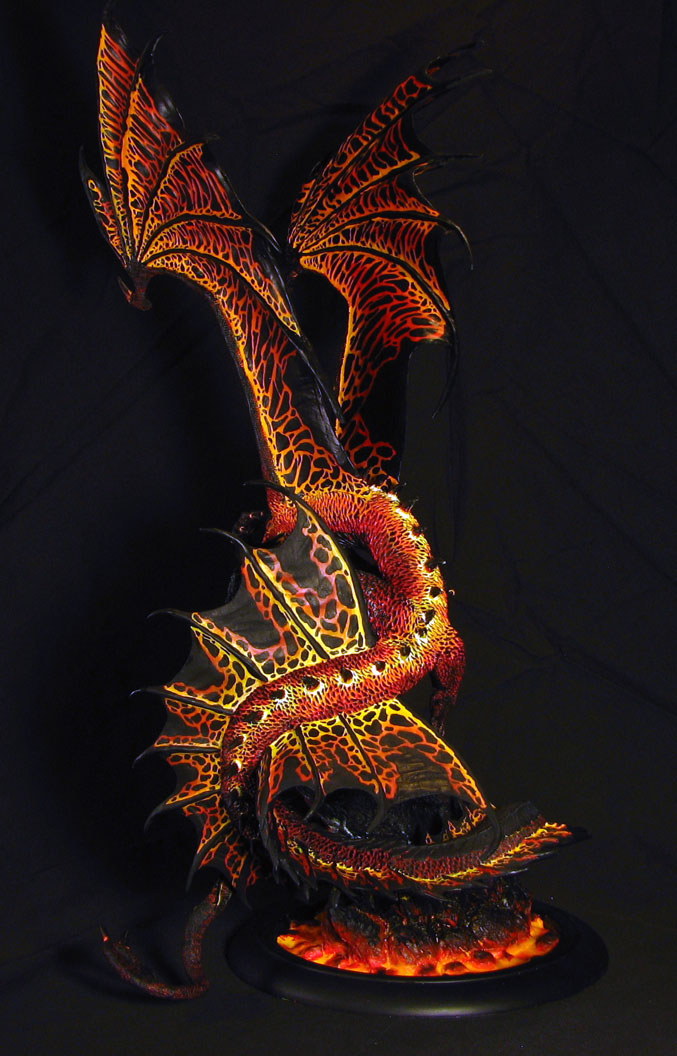 Miniatures - Mount - Highborn Elves Dragon - The 9th Age